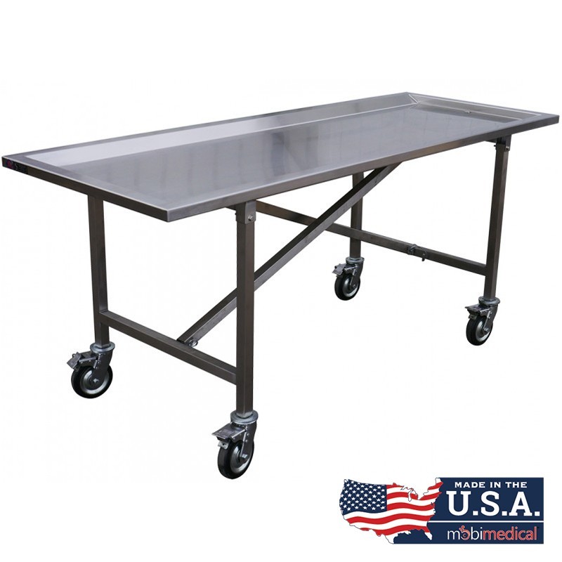 MOBI HD Embalming/Dressing Table, Folding, 1000 lbs - EMS-Store